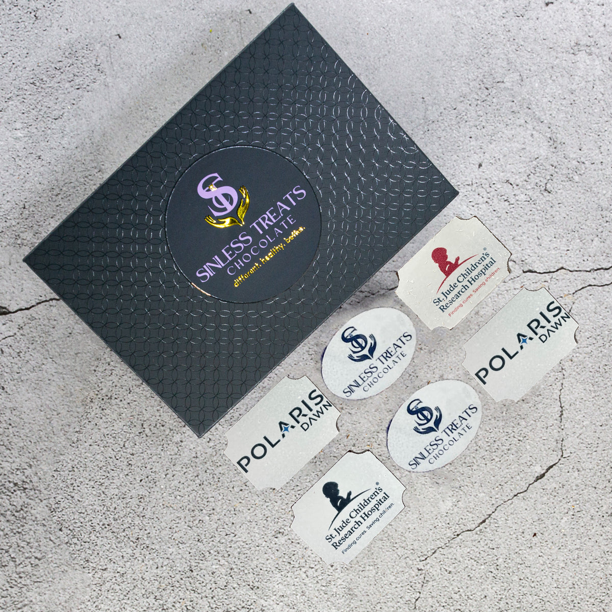 Custom Branded Chocolates – Sinless Treats